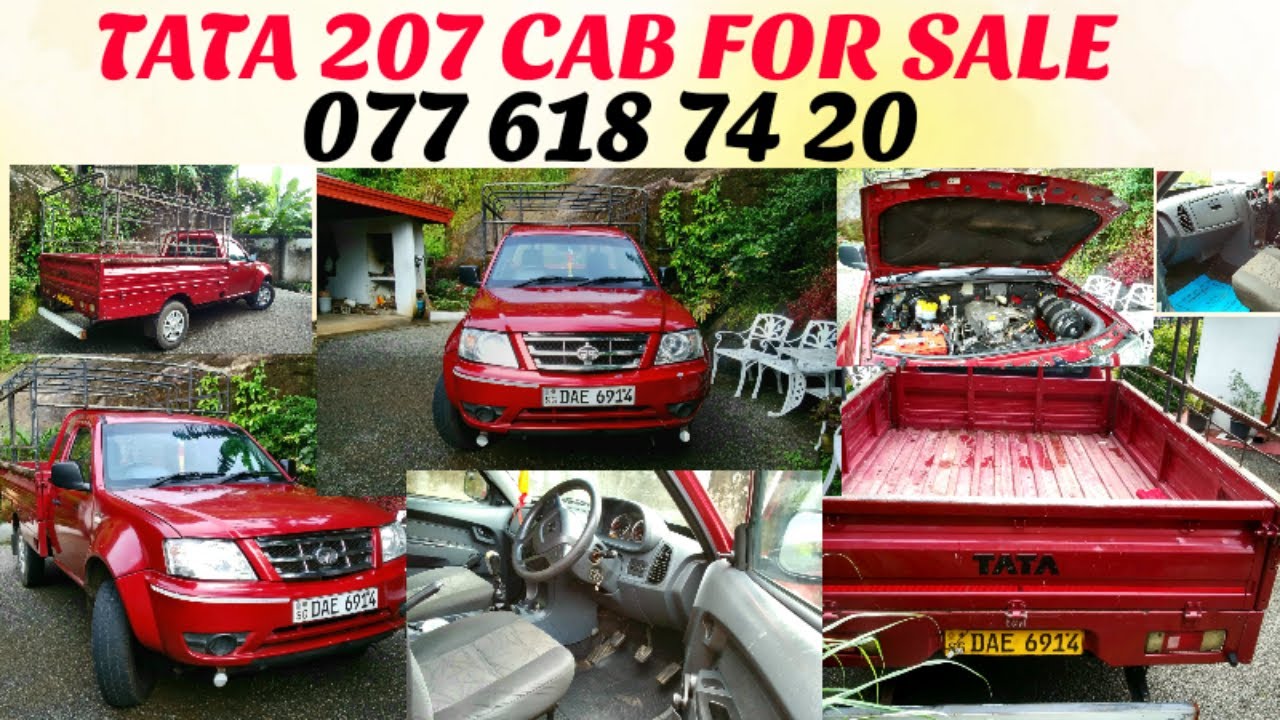 Tata 207 cab for sale / ටාටා 207 කැබ් විකිණීමට - YouTube