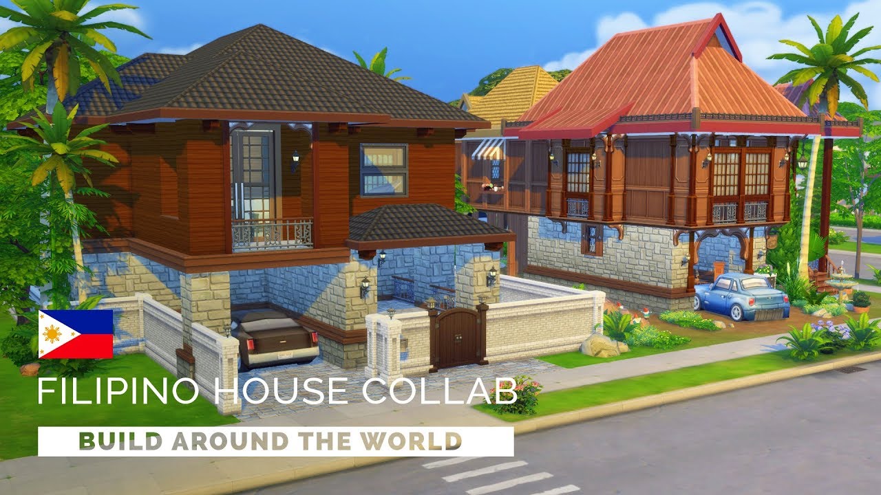 Sims 4 | Speedbuild | BATW - Philippines Collab w/ XFreezerBunnyX - YouTube