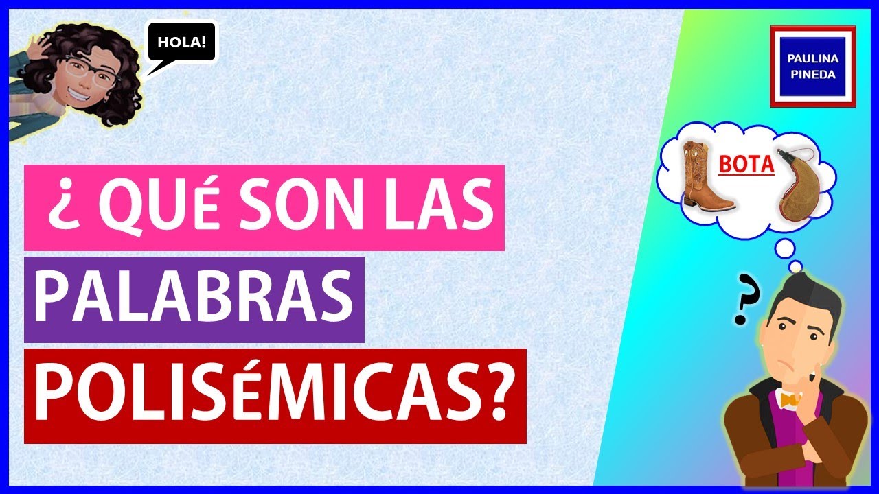 ¿QUÉ ES LA POLISEMIA? - YouTube