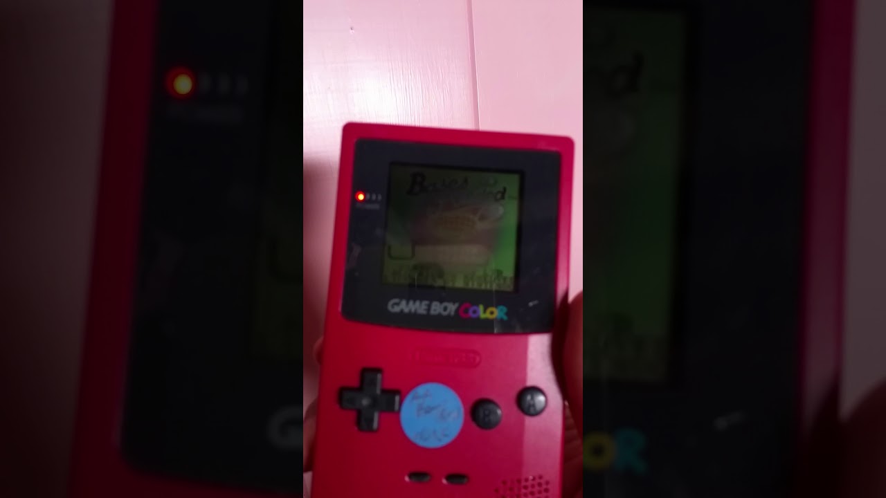 Gameboy Pocket screen the lcd screen - YouTube