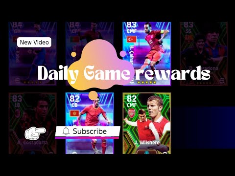 Daily Game new rewards Max level and Statistics in Efootball 24 - YouTube