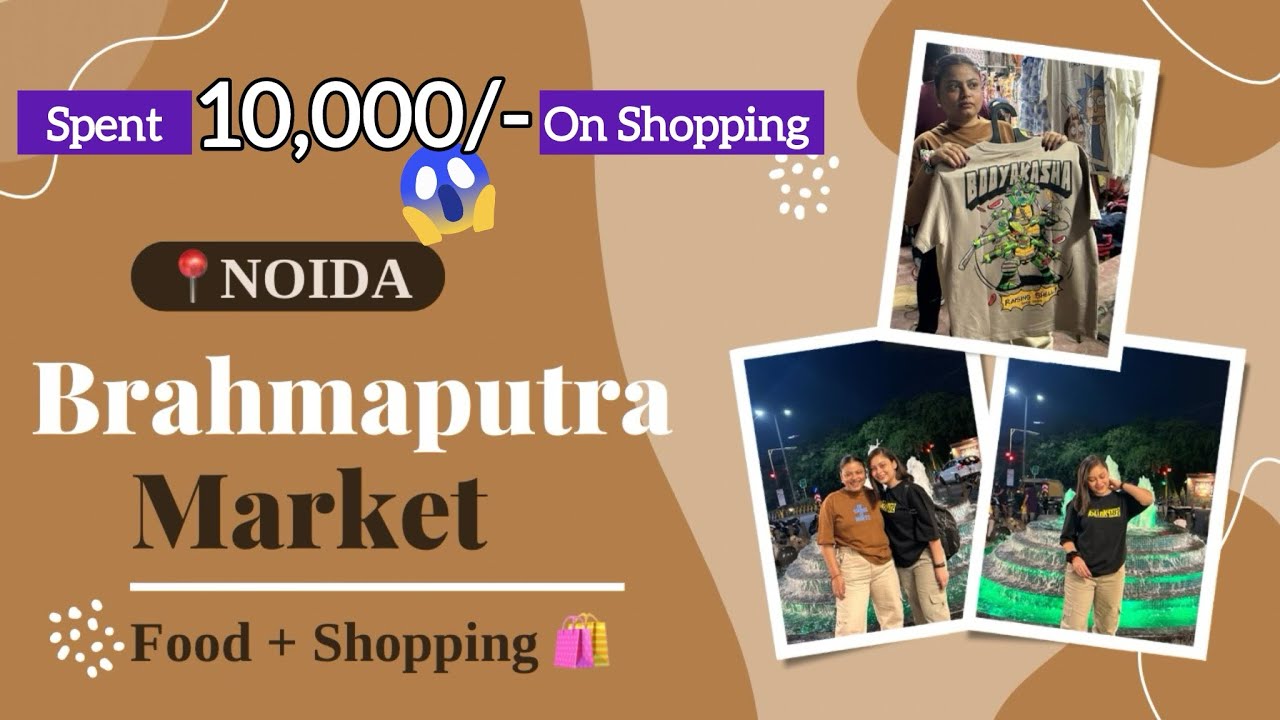 BRAHMAPUTRA MARKET SEC-29 NOIDA | LATEST COLLECTION| INDRA MARKET ...