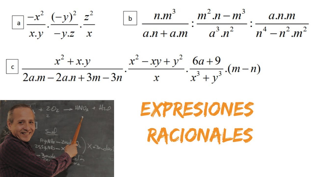 Expresiones Racionales - YouTube