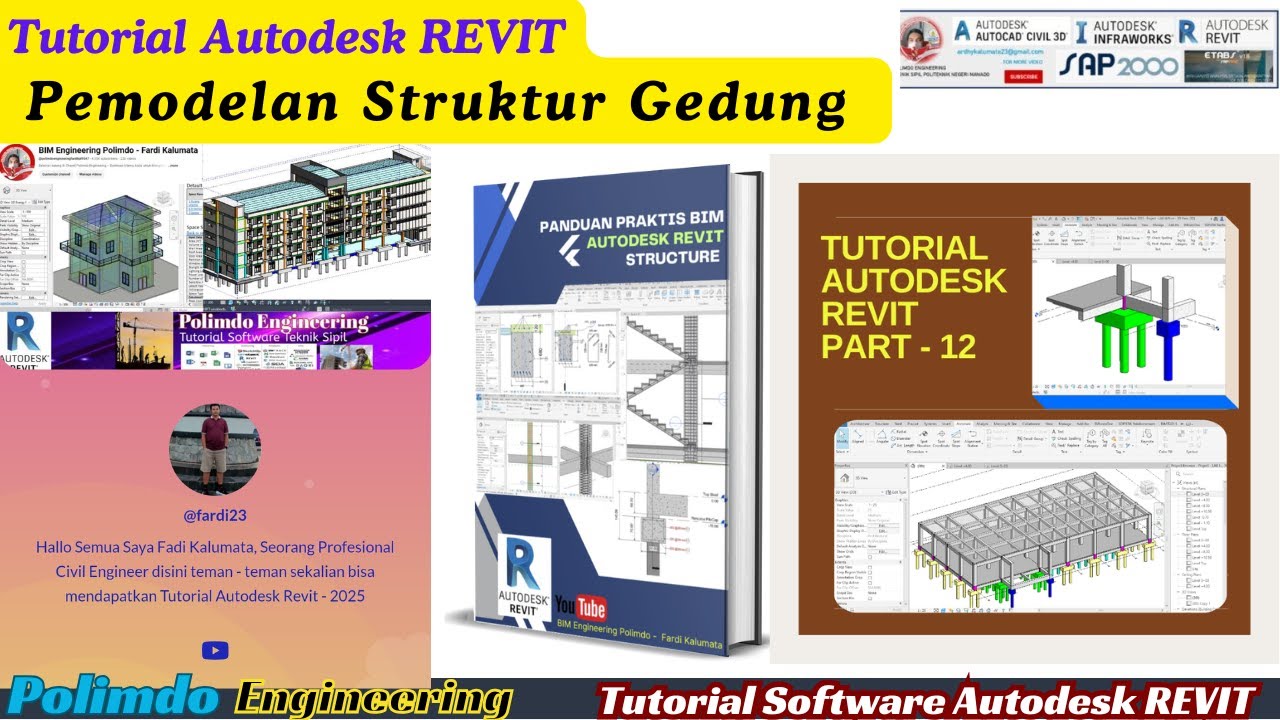 Preview Video Tutorial Software BIM Autodesk REVIT Part 9-12 - YouTube