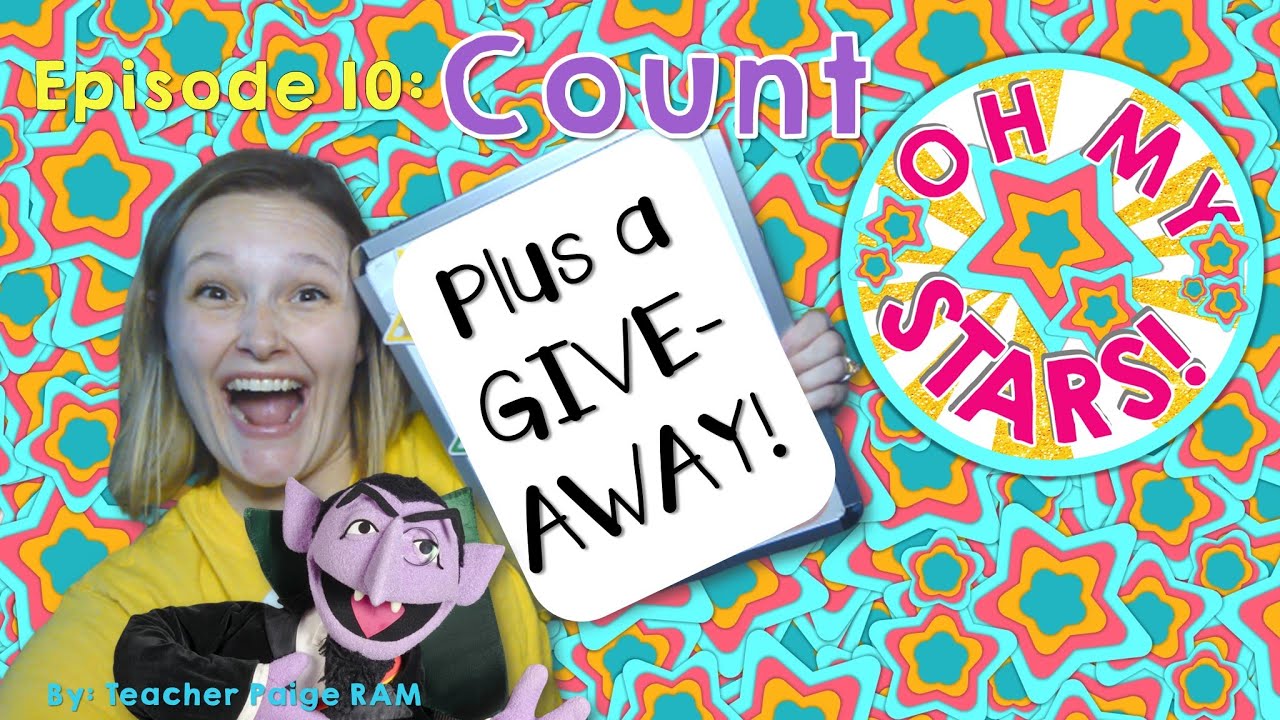 SPECIAL GIVEAWAY! Rewards for Online Teaching: COUNT! (OH MY STARS ...