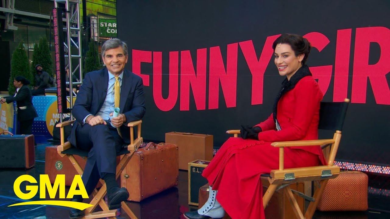Actress Lea Michele talks taking on lead role in ‘Funny Girl’ l GMA ...