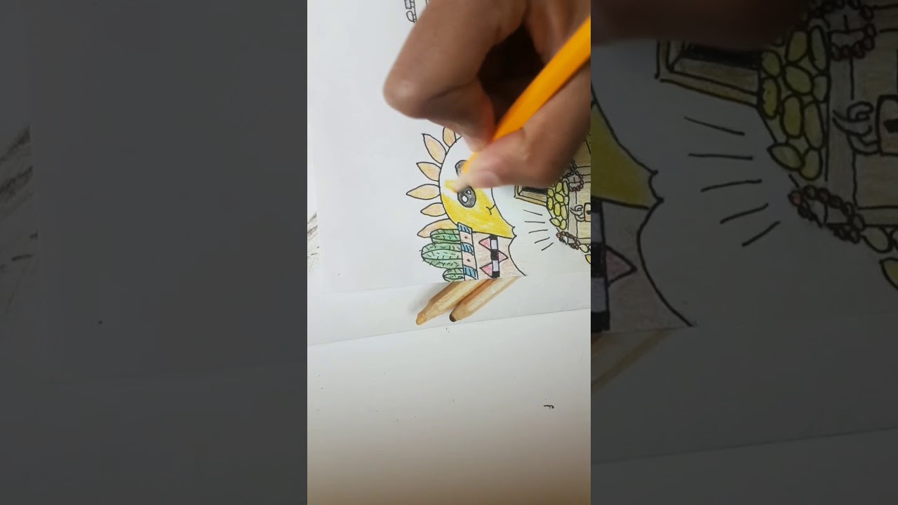 DOODLE PART 2 (COLOURING) - YouTube
