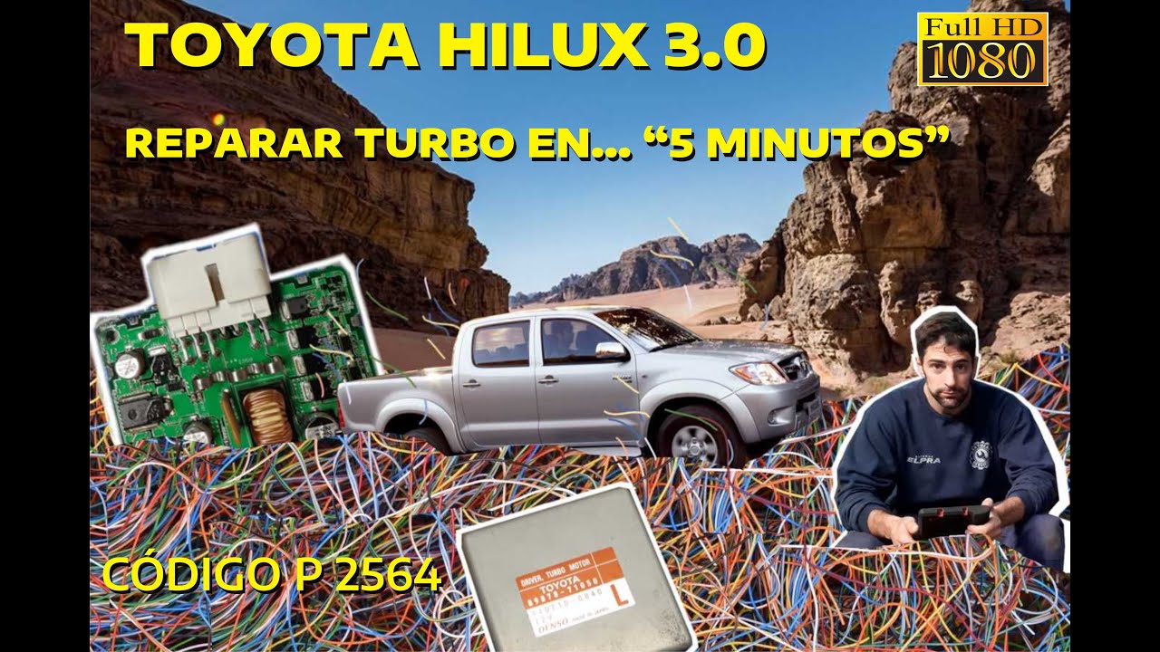 Solución Turbo Toyota Hilux 1kd - YouTube