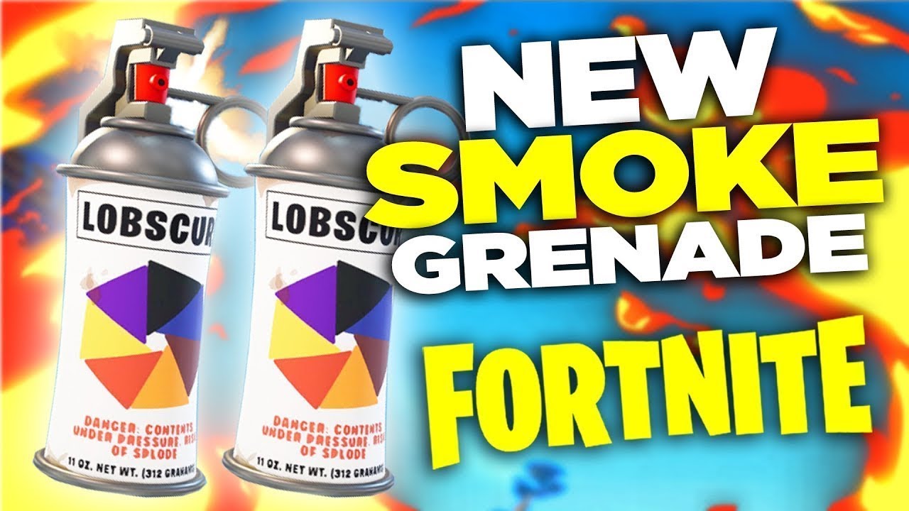 Fortnite Smoke Grenade is it OP? - YouTube
