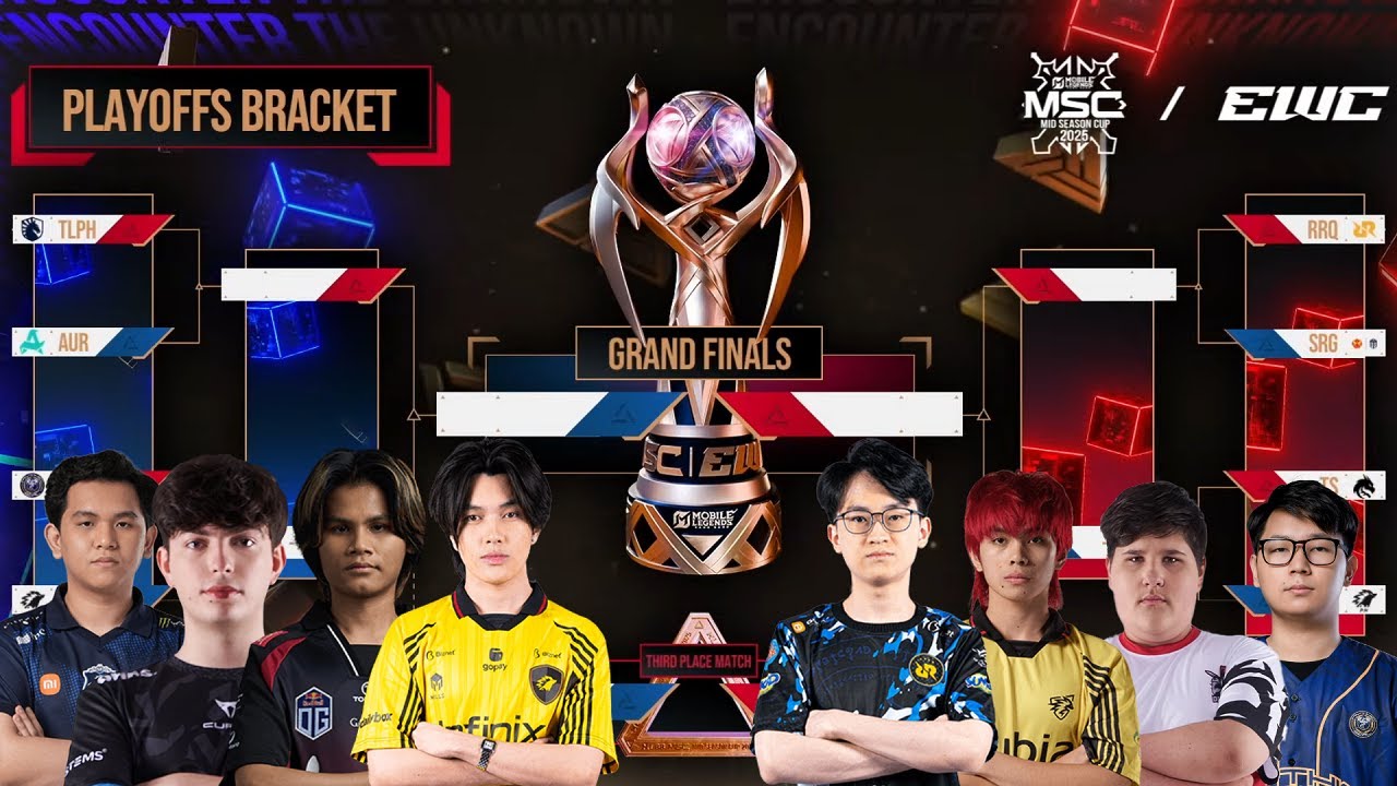 JADWAL PLAYOFF MSC x EWC 2025 | RRQ VS SRG - YouTube