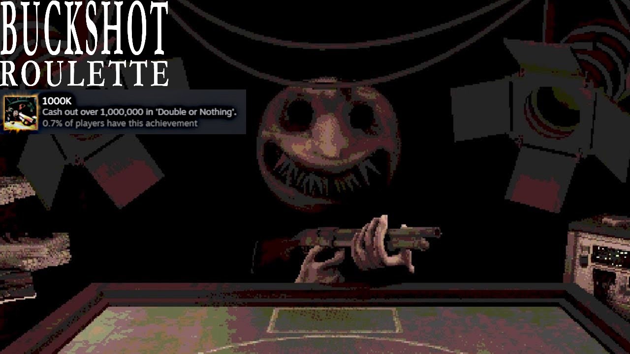 Buckshot Roulette - Double or Nothing (1000K Achievement) - YouTube
