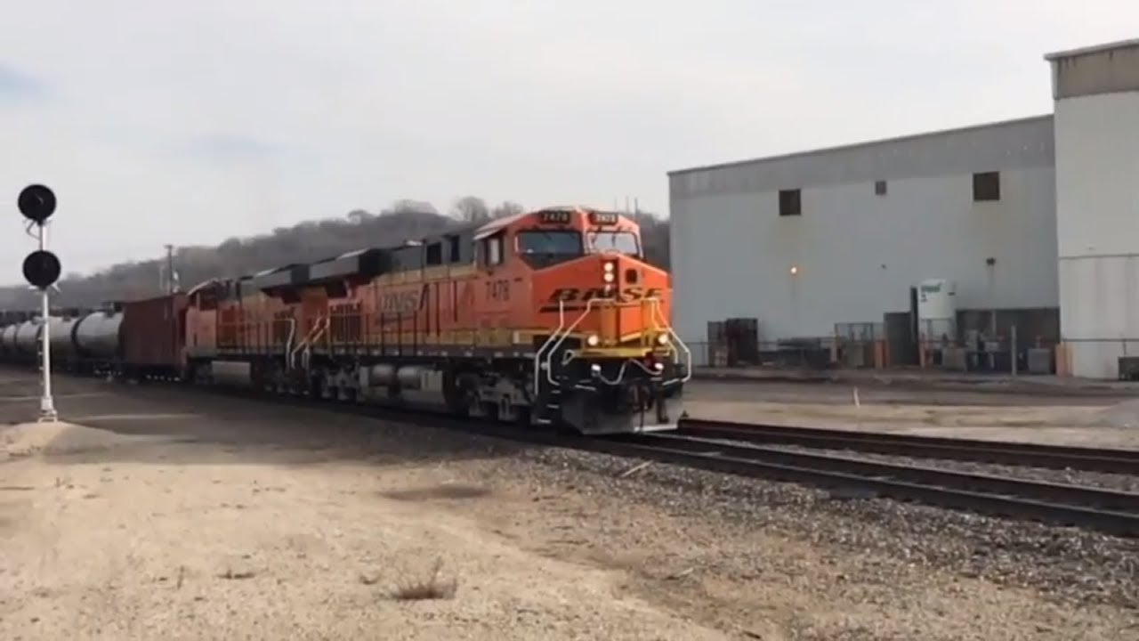 Kansas City Railfanning, Santa Fe Junction, February 2017 - YouTube