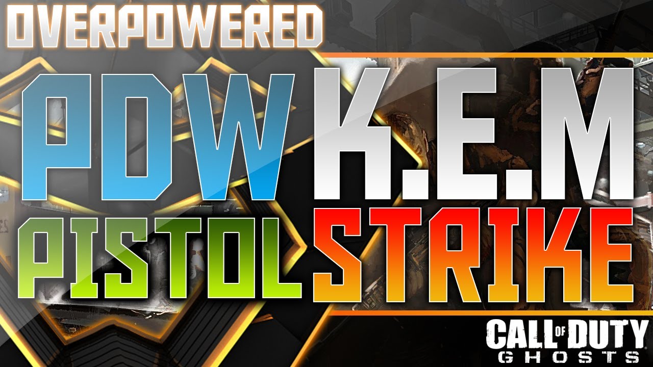 COD: Ghosts - PDW PISTOL KEM STRIKE! "Call of Duty: Ghosts" - YouTube
