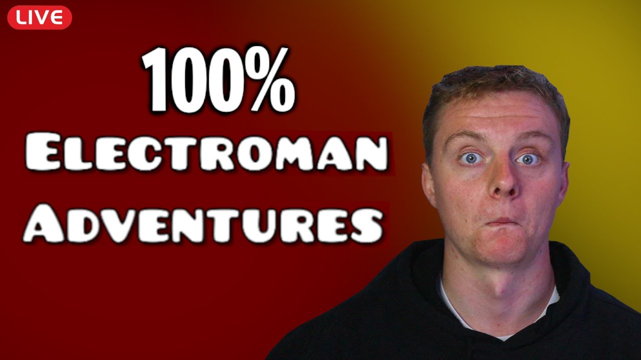 Won't End Stream Till I Beat ElectroMan Adventures - YouTube