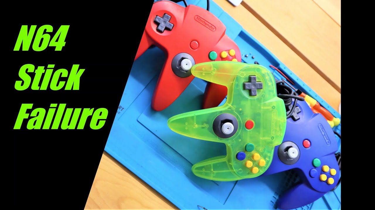 N64 Analog stick replacement, why they fail, and how they work. - YouTube