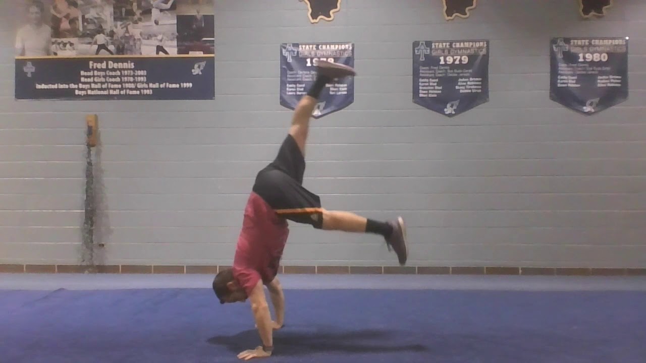 L-Handstand Progression - YouTube