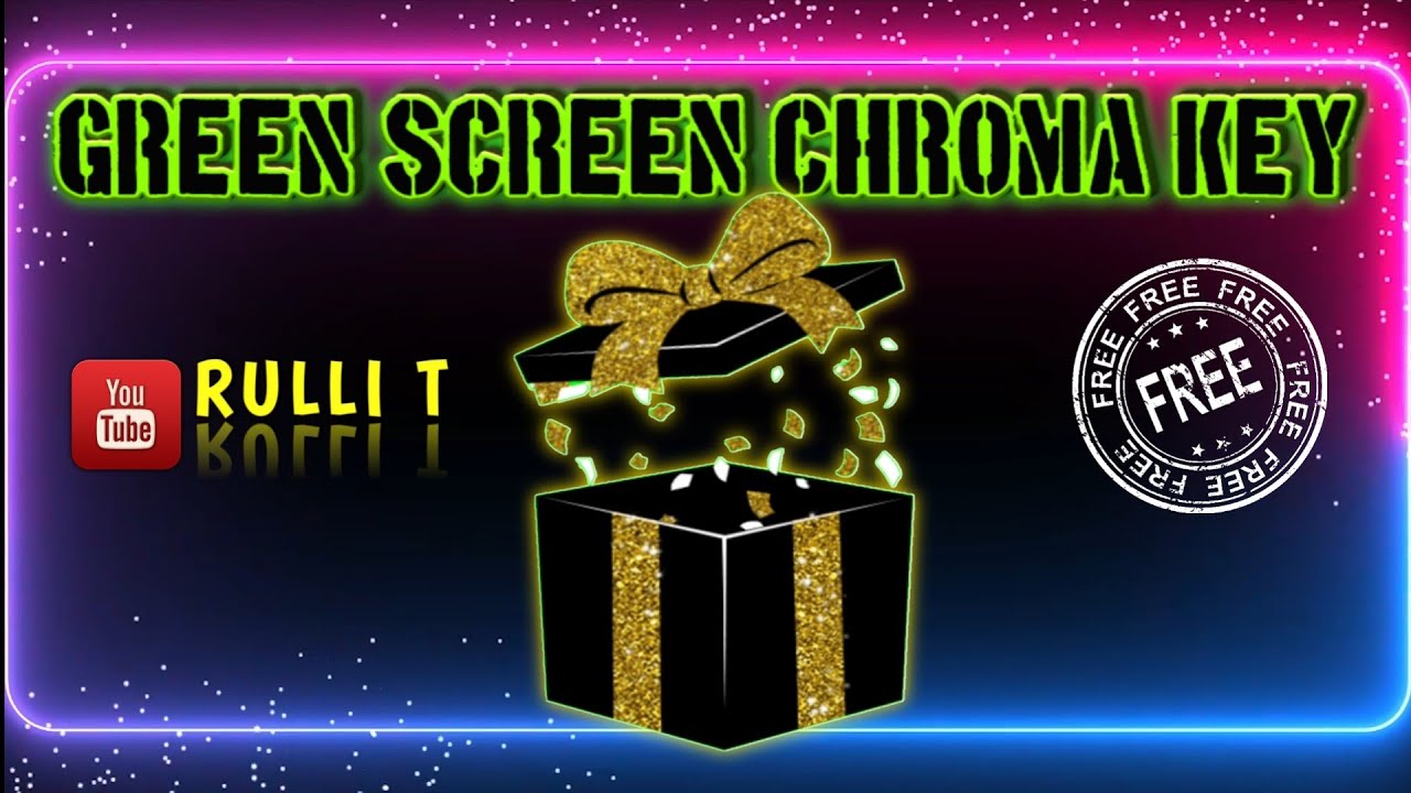 Green Screen [1080p] - GIFT, PRIZE REWARD PRESENT BIRTHDAY BLACK ...