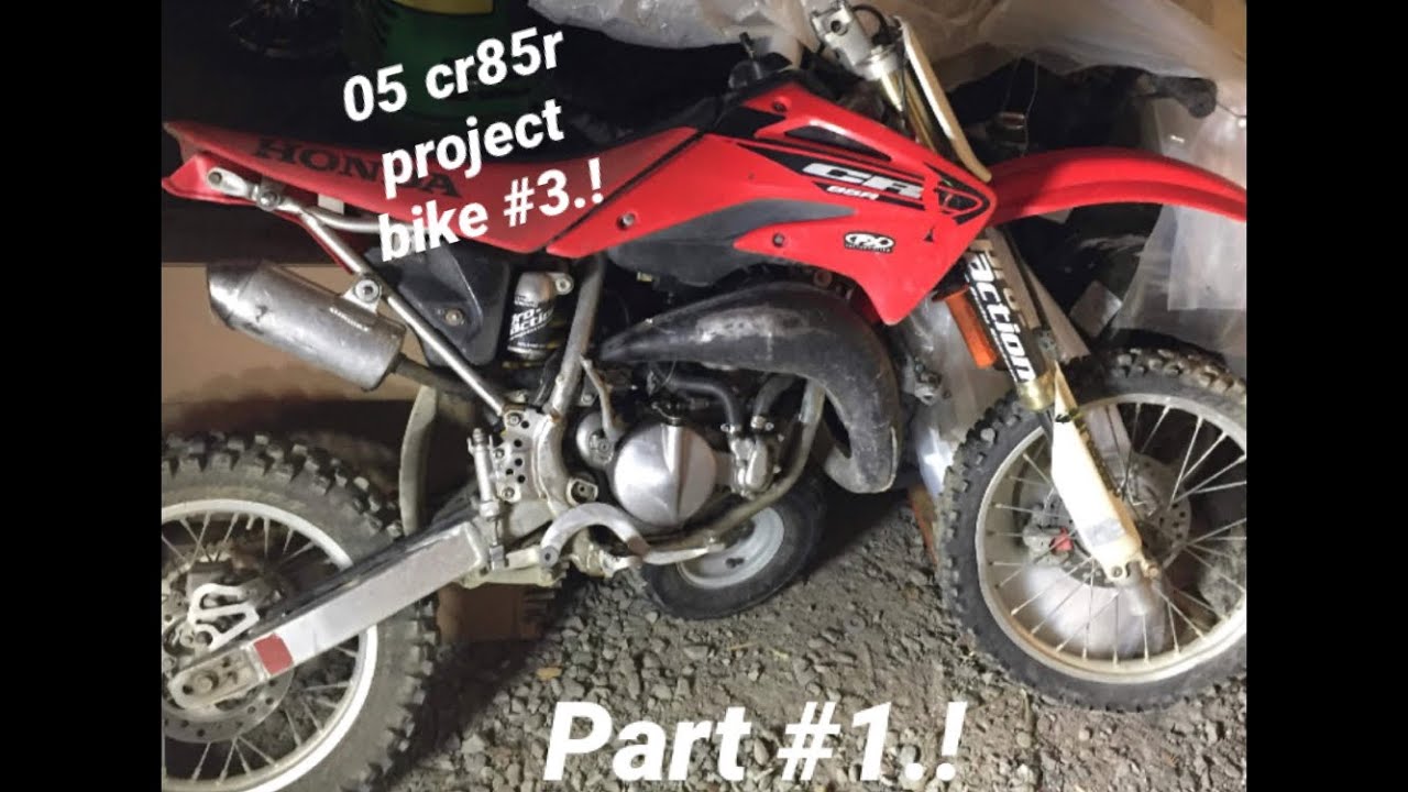 05 cr85r project bike #3 (part 1).!! - YouTube