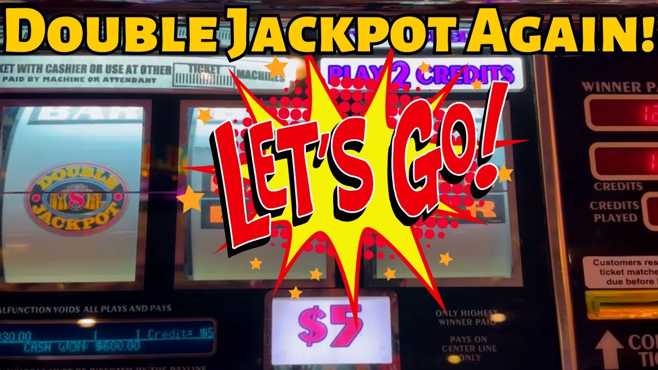 Double Jackpot & Double Or Bust On Triple Double Stars! - YouTube