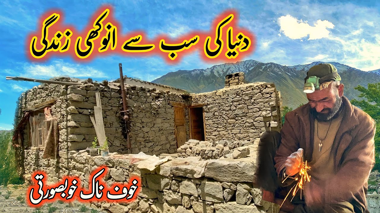Unbelievable Village Life | Man Living Alone Life In Mountains Village ...