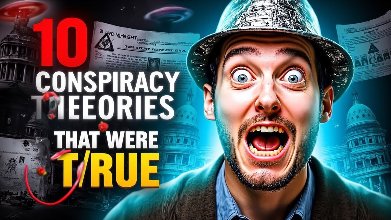 Top 10 Conspiracy Theories That Turned Out to Be TRUE! - YouTube