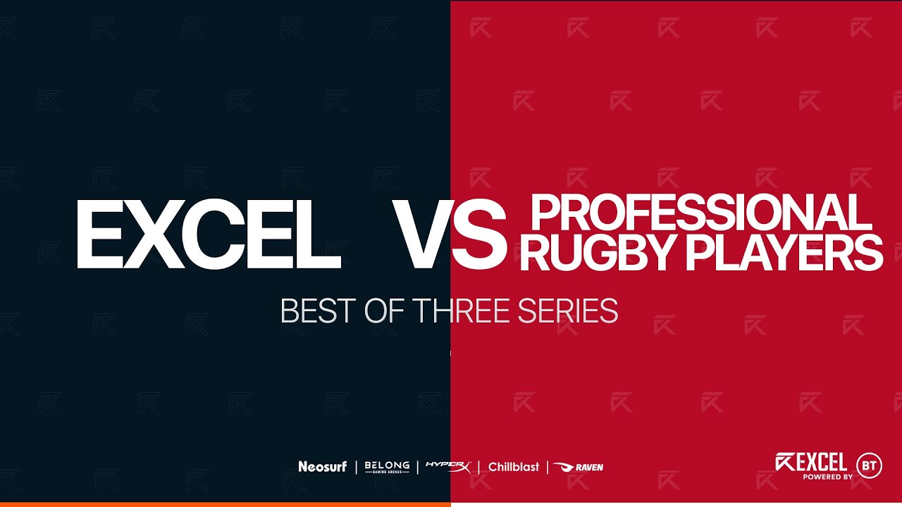 Excel Vs Professional Rugby Players | Stream Highlights - YouTube