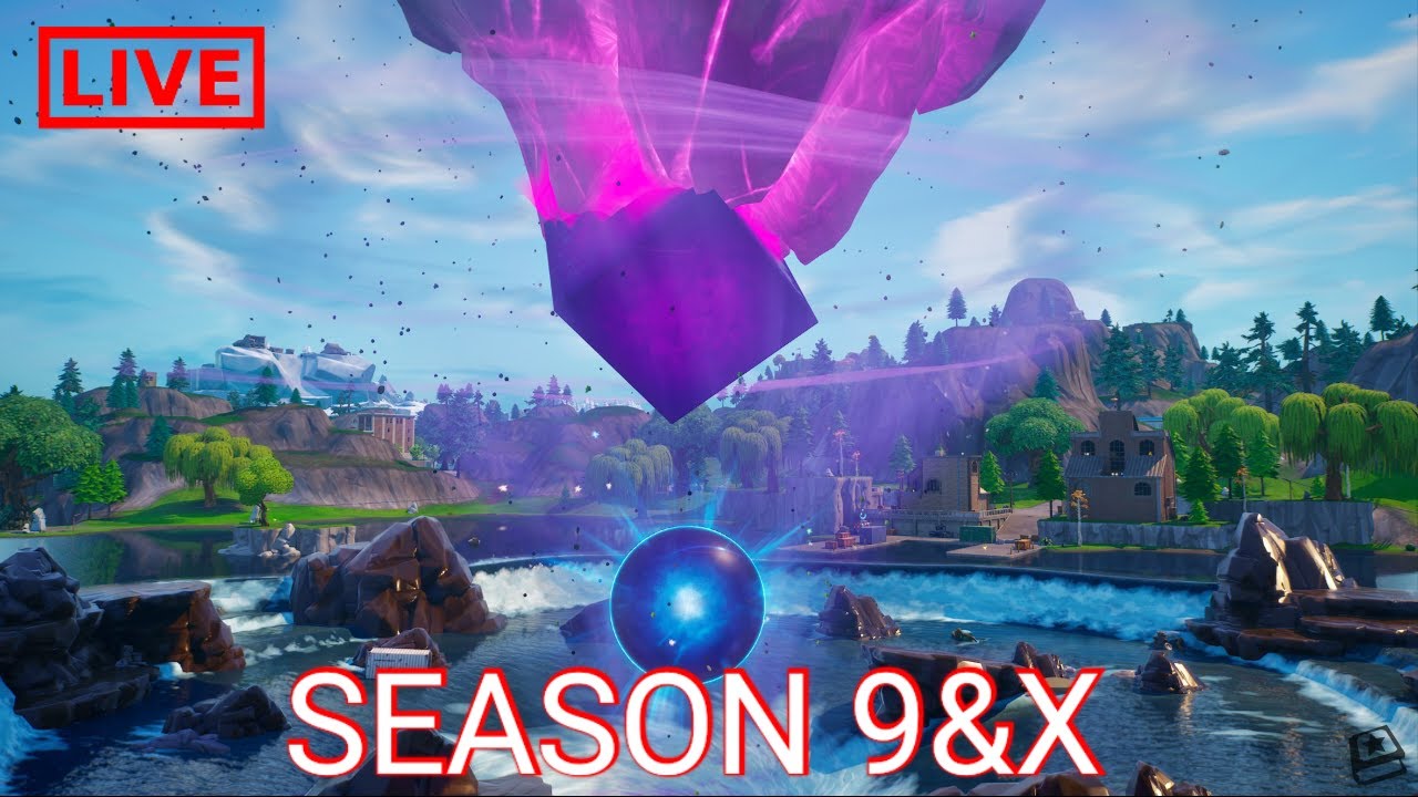 Season 9 & X gameplay The Cube has finished drawing the Zero Point out ...