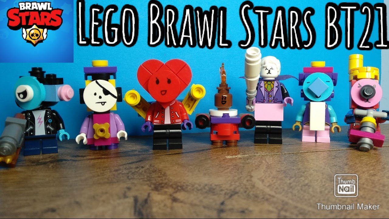 Lego Brawl Stars BT21! - YouTube