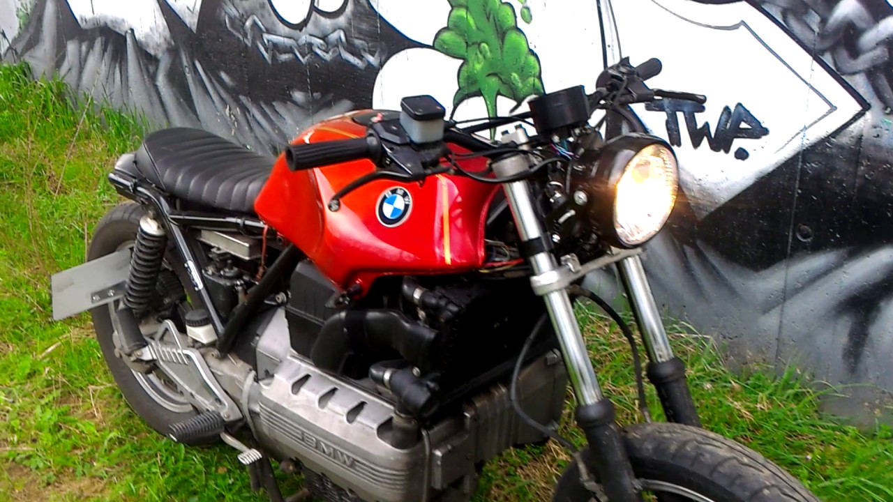 BMW K100 Scrambler 1987 by #ben_custom - YouTube