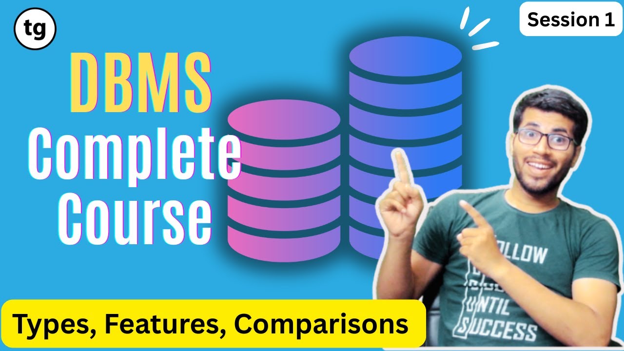 S1 Database Fundamentals Explained Dbms Vs File System Rdbms And Types Of Databases Youtube
