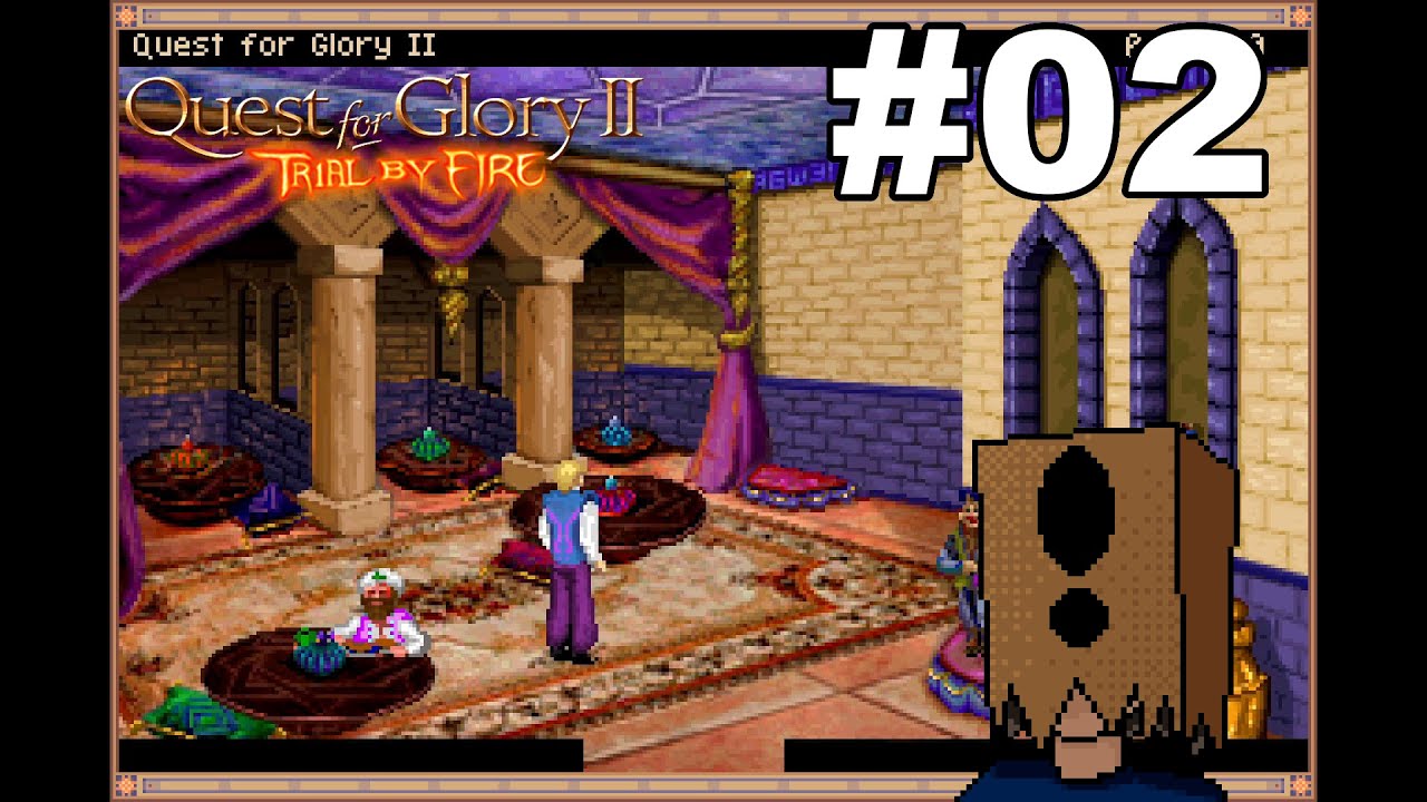 Let's Play Quest for Glory II VGA #02: Welcome to Shapeir - YouTube