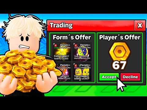 I Accepted EVERY SCAM TRADE in Escape Tsunami...