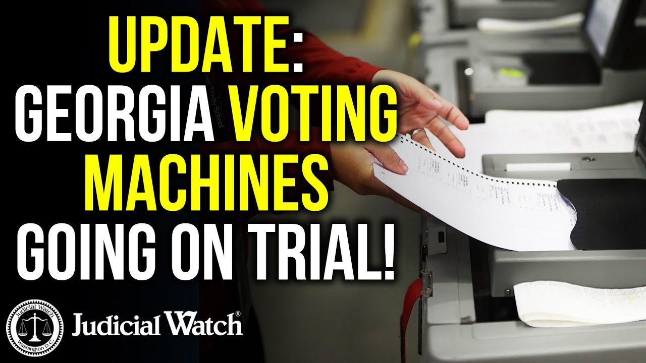 UPDATE: Georgia Voting Machines Going on Trial! - YouTube