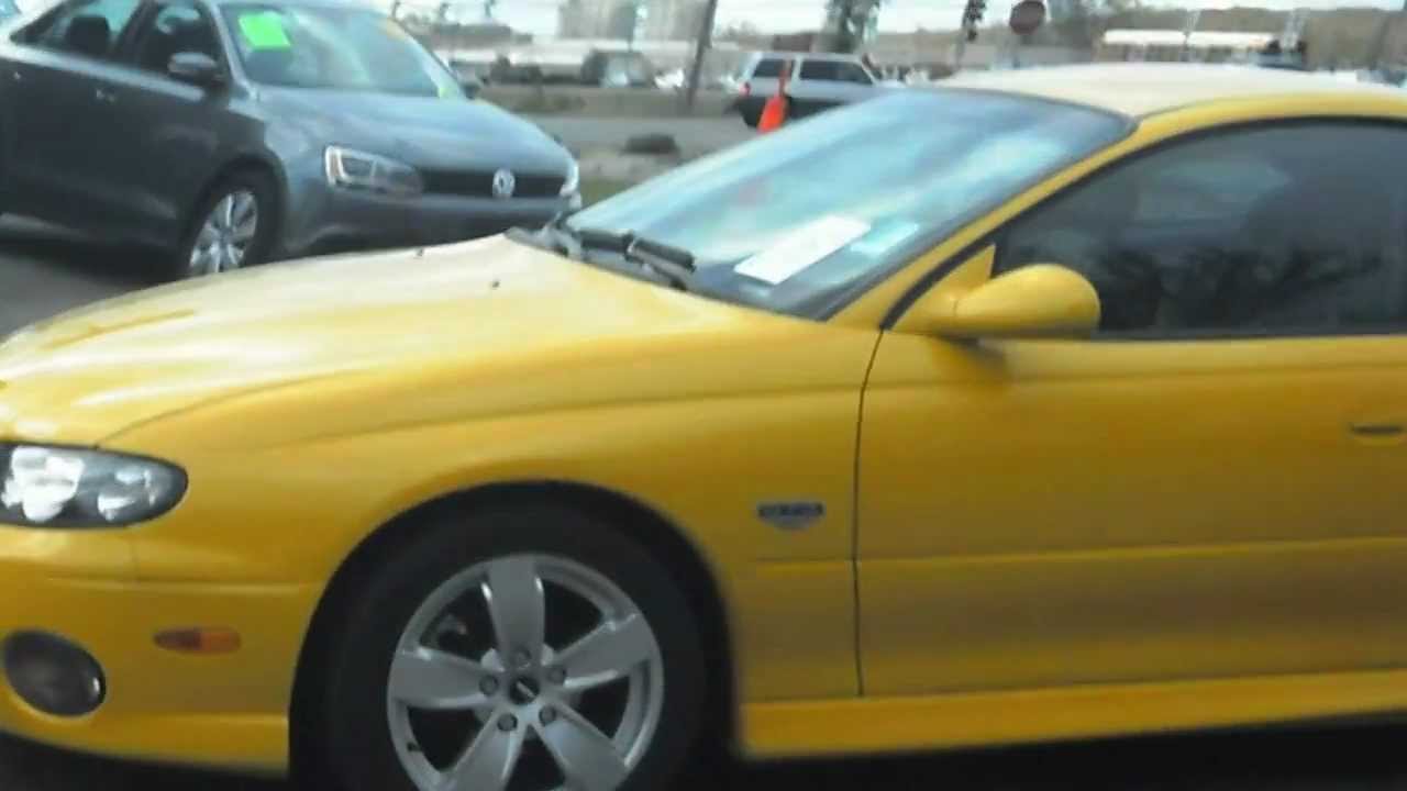 2004 Pontiac GTO, 5.7 liter V8, 6 speed manual, Leather, NICE!!! - YouTube