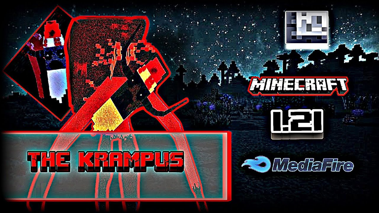 !The krampus Mod Horror Minecraft PE l 1.21 Mediafire 2025 dweller ...