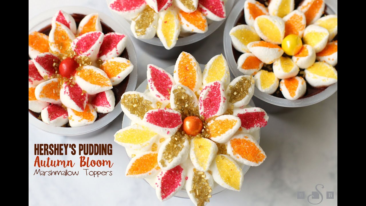 Hershey's Pudding Autumn Bloom Toppers - Butter With A Side of Bread ...