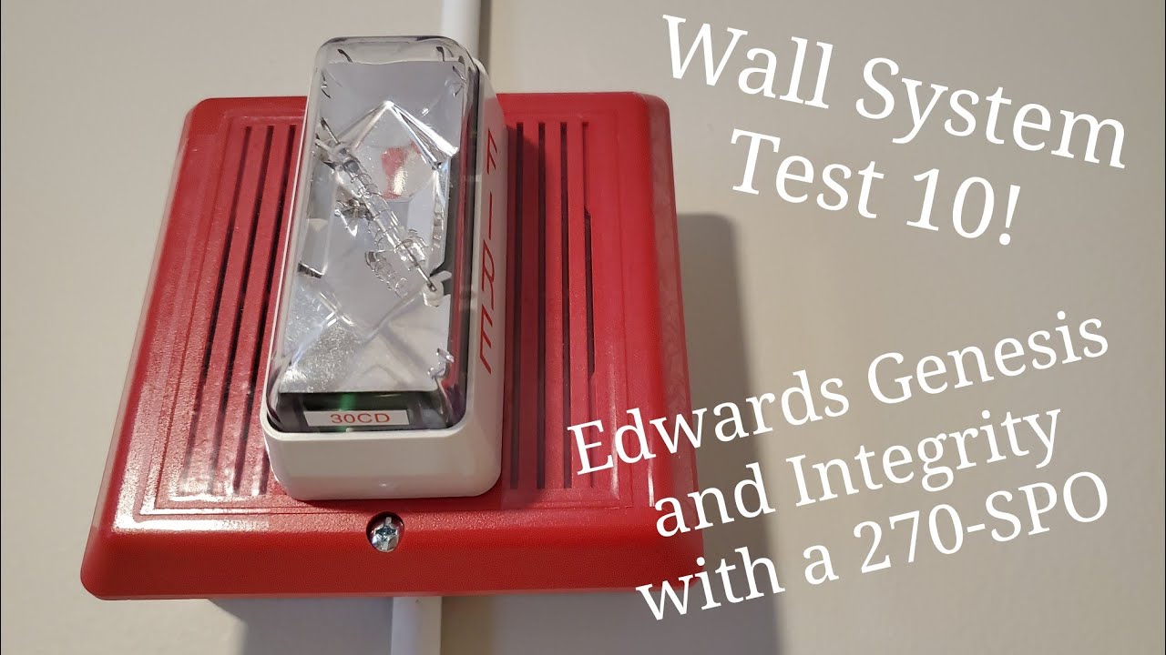 Wall System Test 10: Edwards Integrity/Genesis - YouTube