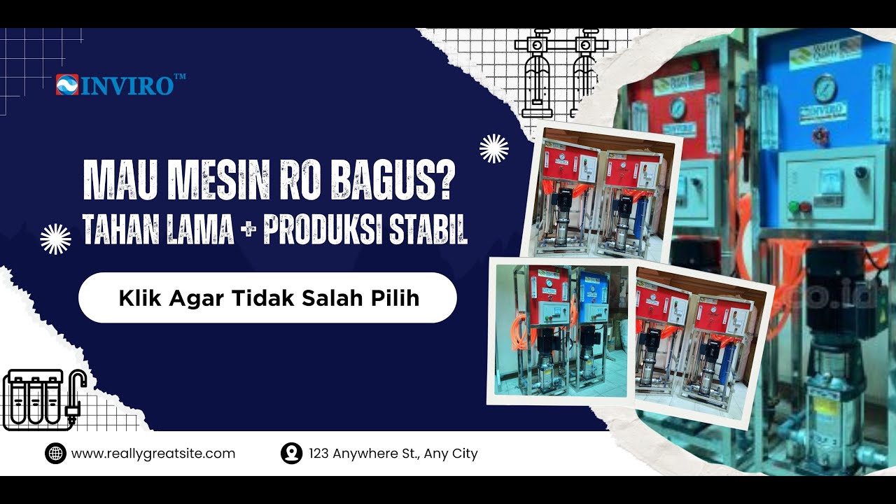 PROMO Harga Mesin RO Murah Di Tangerang Selatan Banten - YouTube