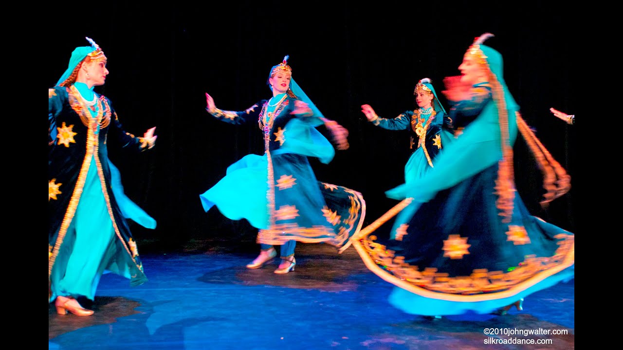 Uzbek Tajik Dance Samarqand Ushoqi Silk Road Dance Company - YouTube