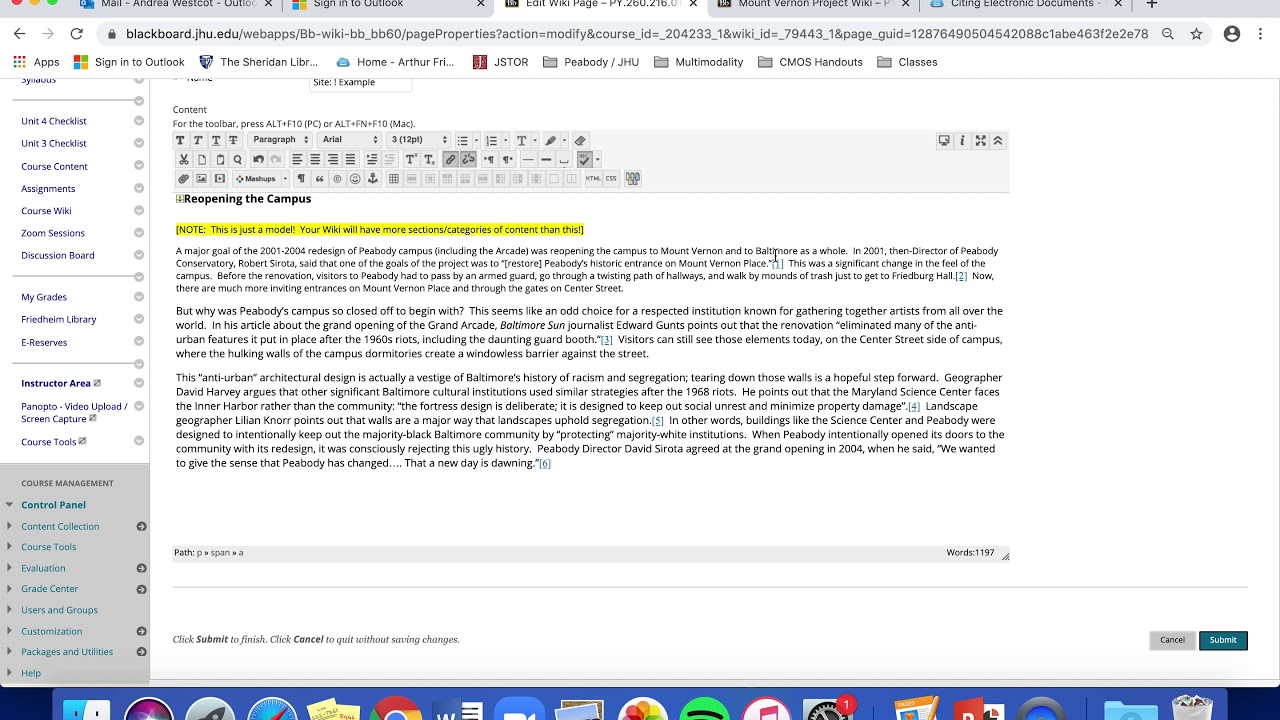 Wiki Footnotes Using Word - YouTube