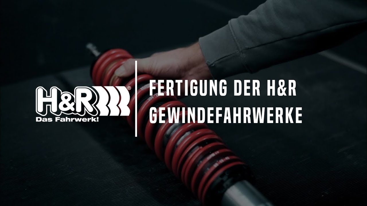 Fertigung der H&R Gewindefahrwerke ≡ H&R - YouTube