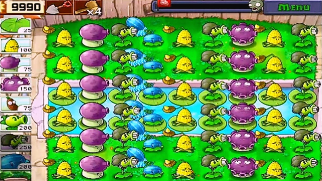 Plants vs Zombies | Last Stand Endless | Strategy Plants vs All Zombies ...