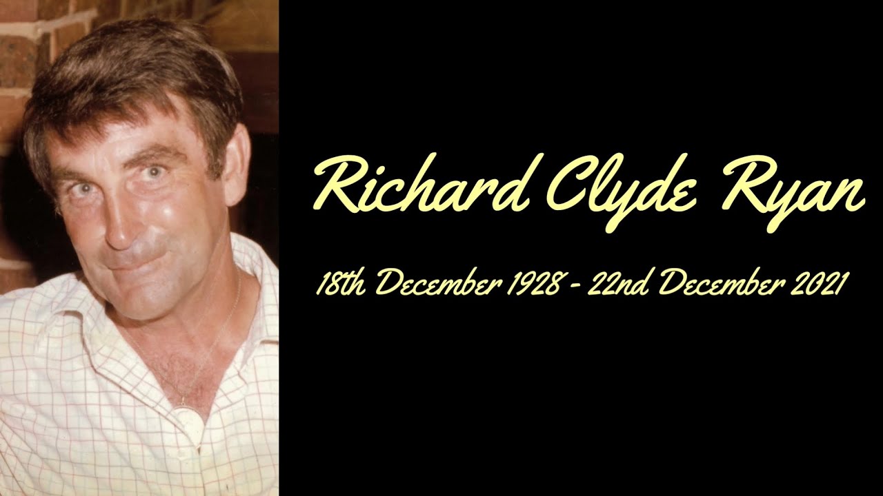 Richard Clyde Ryan Service - YouTube