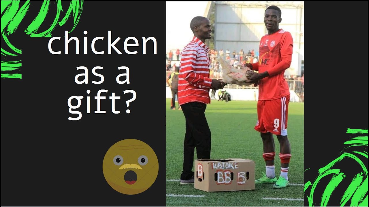 football player who received a chicken as a gift? - YouTube
