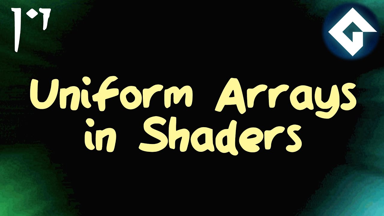 Shader Uniform Arrays Gamemaker Tutorial Youtube 7973