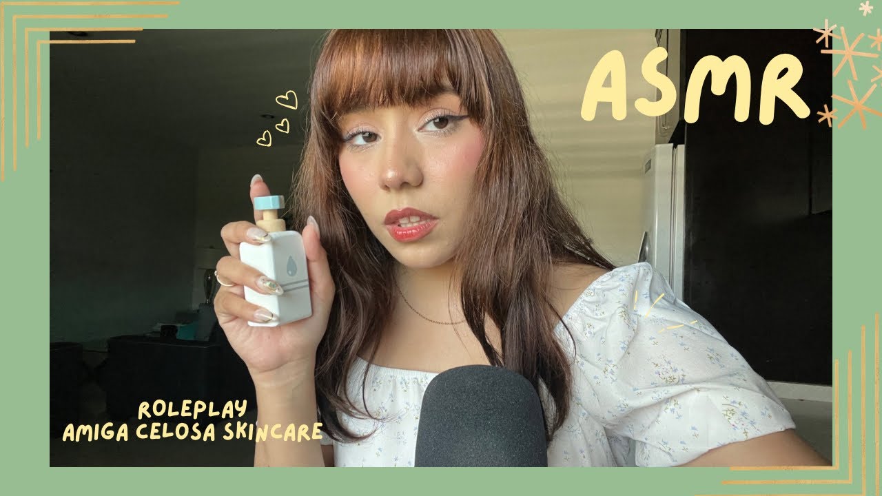ASMR - AMIGA CELOSA/ ROLEPLAY/ SKINCARE DE MADERA - YouTube