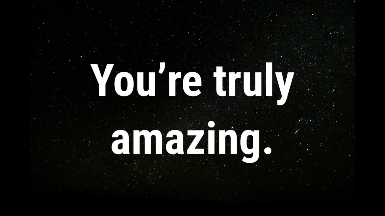 💌 You’re truly amazing... current thoughts and feelings - YouTube