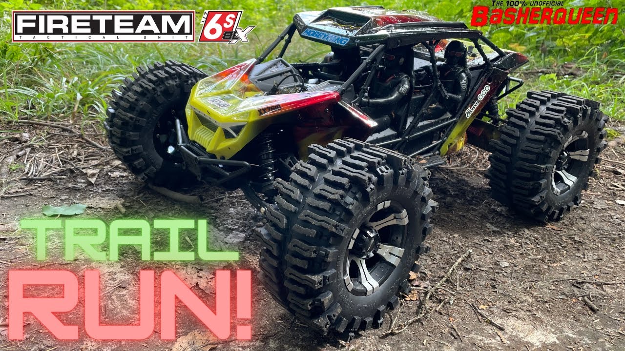 Arrma Fireteam on Mud Slingers (Hitting the Trails) - YouTube
