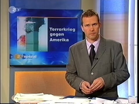 ZDF Live-Nachrichten am 11. September 2001 von 19:00 Uhr bis 23:54 Uhr | 11.09.2001