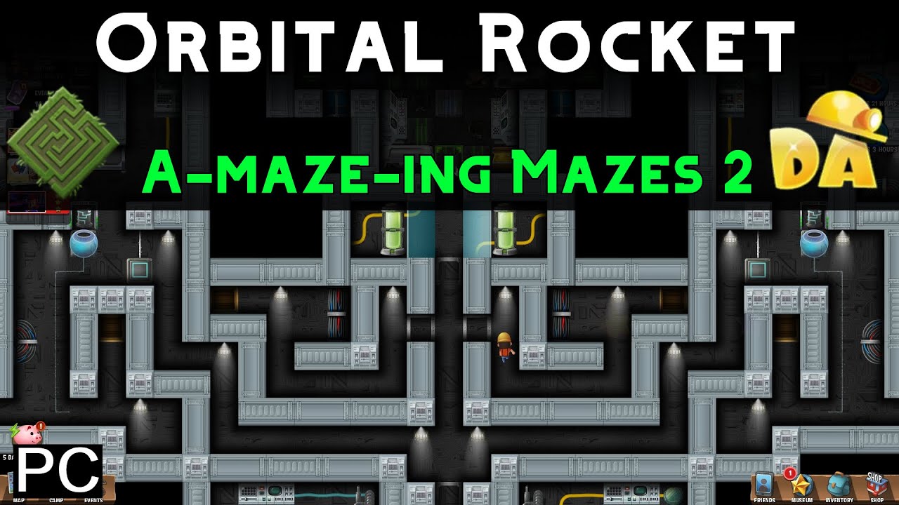 Orbital Rocket | A-Maze-Ing Mazes 2 #5 (PC) | Diggy's Adventure - YouTube